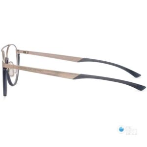 Porsche Design Eyewear 8389 | Men's Round Eyeglasses with Double-bar ...