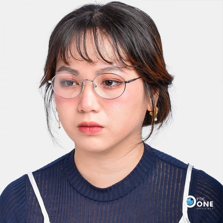 Oval Full Metal Frame (With Free Lenses) | Affordable Glasses | Buy ...