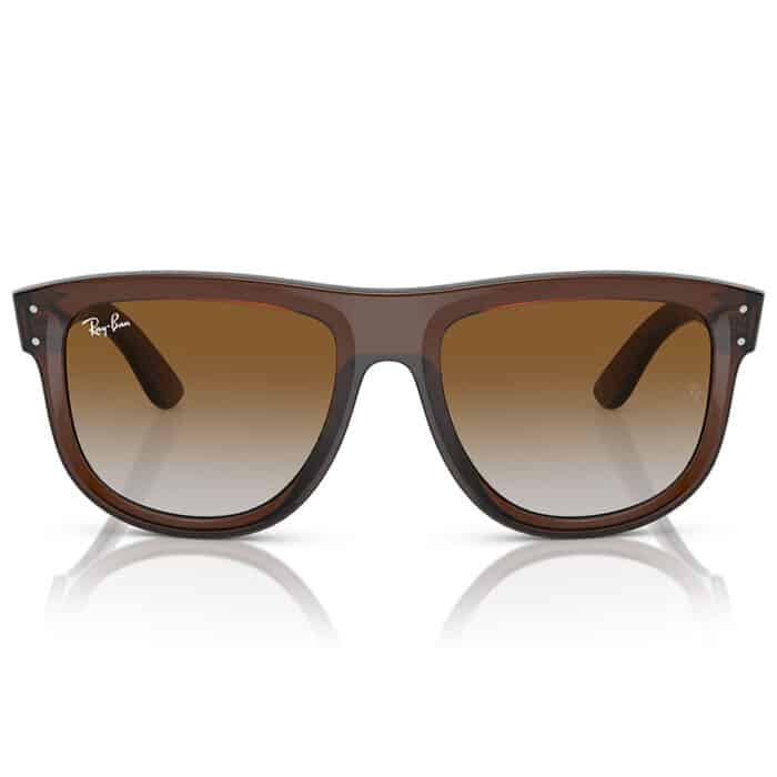 Rayban Boyfriend Reverse RBR0501S Polished Crystal Brown Frame, Light ...